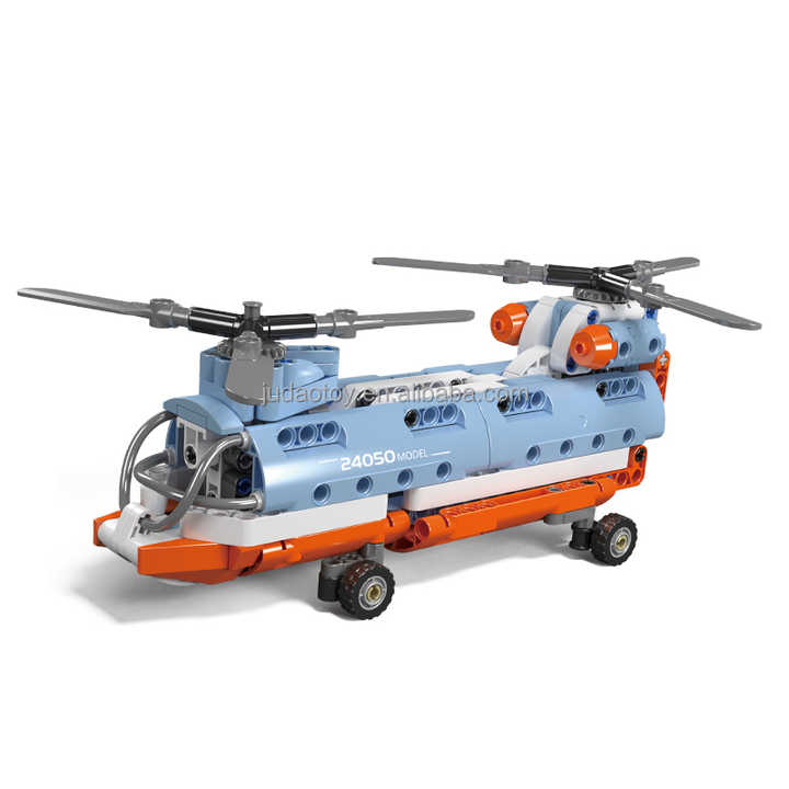 Mould King 24050 TANDEM ROTOR HELICOPTER Building Block Bricks Sets MOC ...