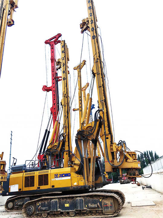 XCMG Official XR220D Hydraulic Piling Machine 67m Second Hand Rotary ...