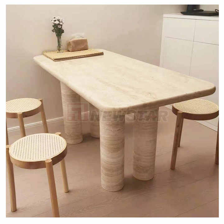 Marble Pedestal Dining Tables - Modern Turkish Design