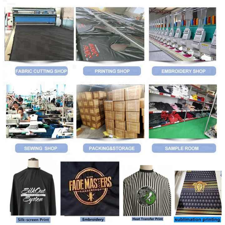 Vinnie DDP Wholesale Price Hair Cutting Salon Gown