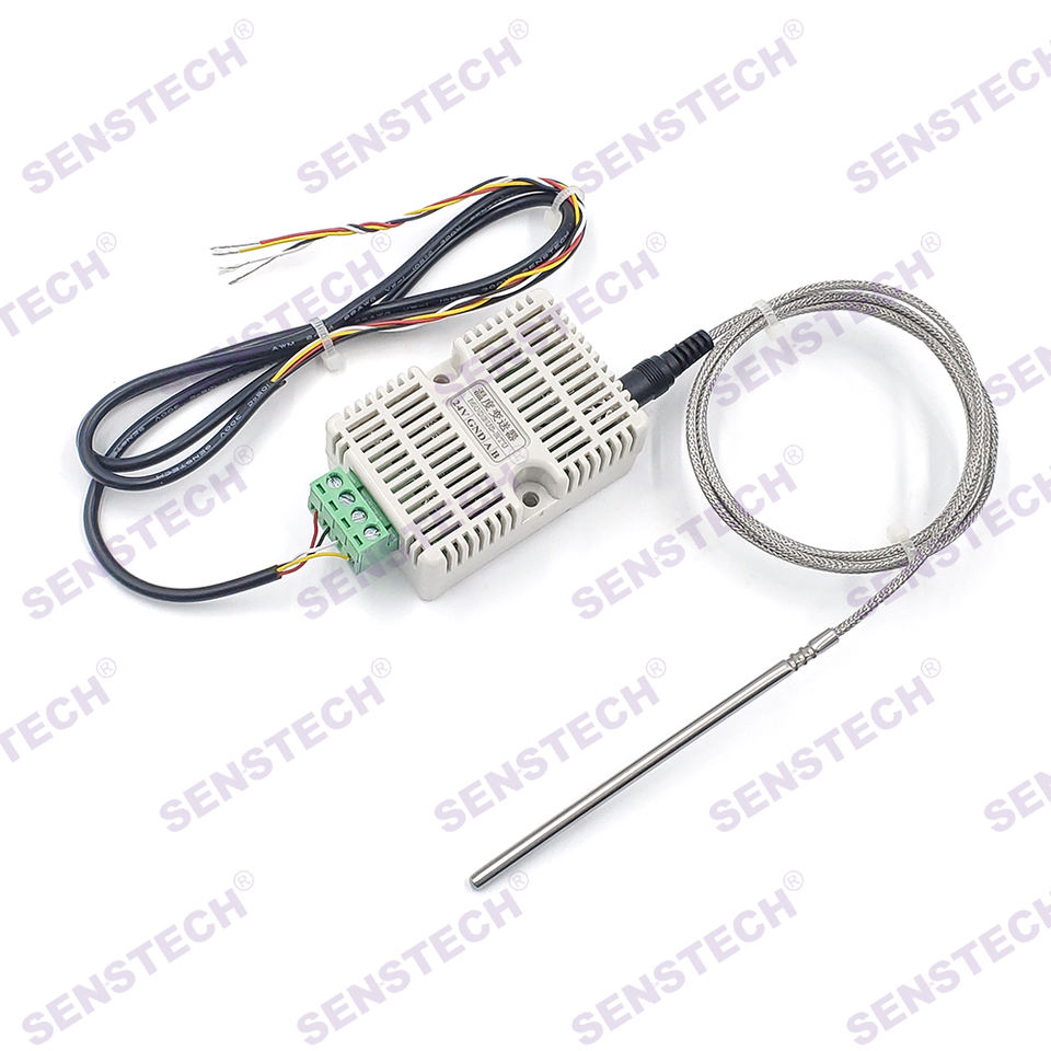 RS485 Sensor 3 Wire 4 Wire RTD PT100 PT1000 PT500 Temperature Sensor ...