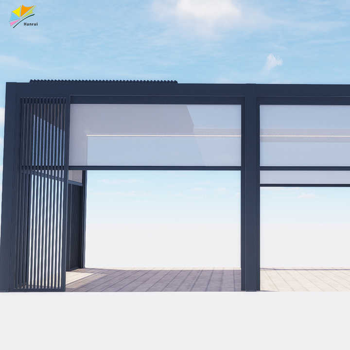 Automatics Zip Roller Shutters Louvered for Aluminum Motorized ...