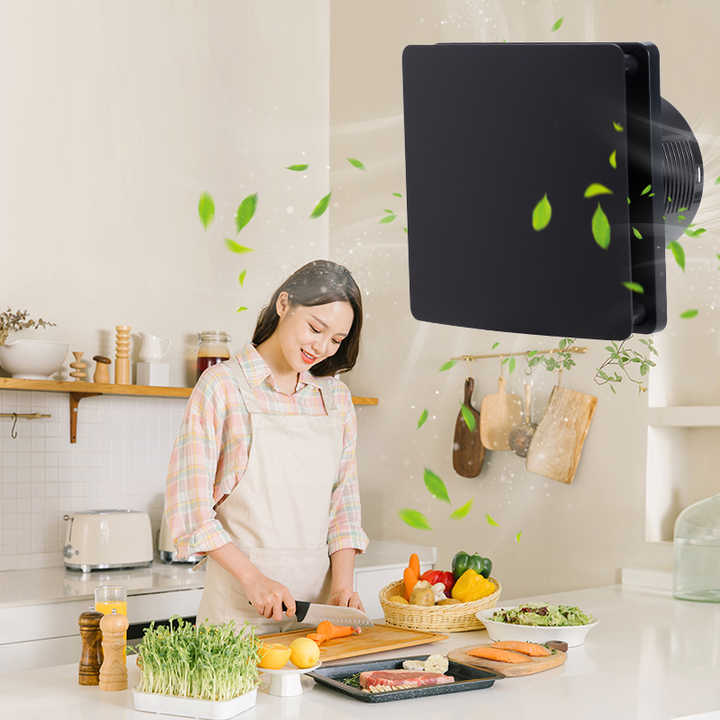 Strong Suction Basement Bathroom Exhaust Fan Indoor Silent Room ...