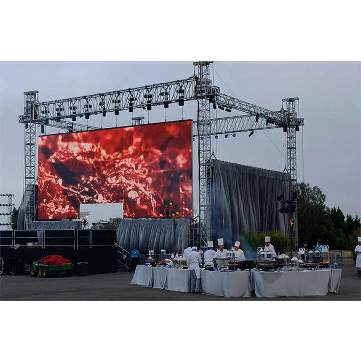 Second Hand Publicity Events Backstage Led Display Video Wall