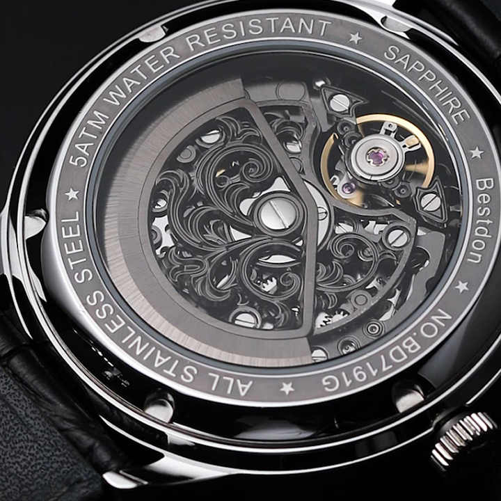Bestdon Men's Watch - Fashion, Leather, and Stainless Steel