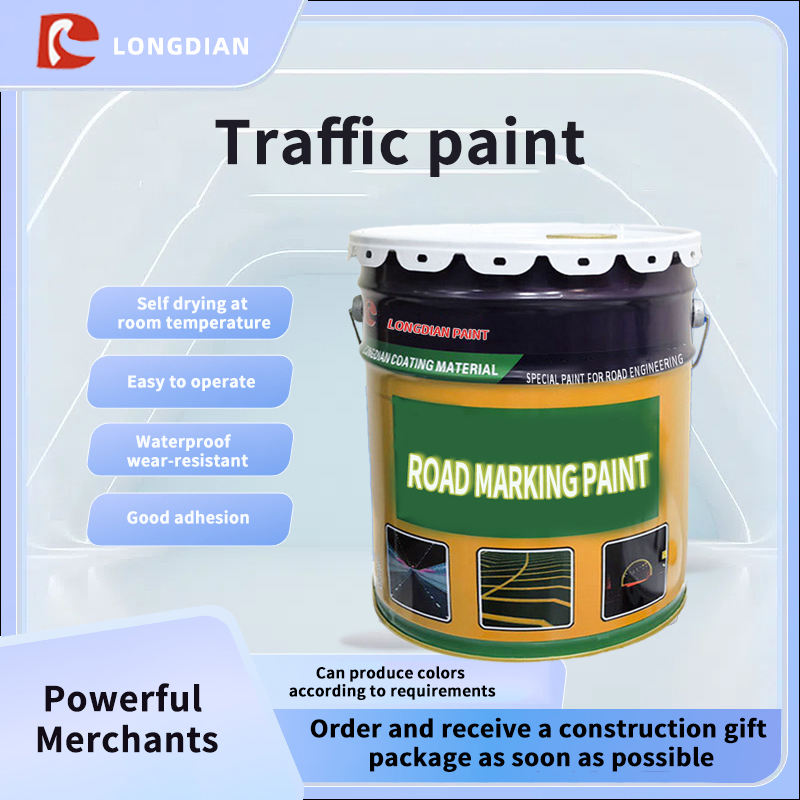 Eco-Friendly Two-Component Fluorescent Reflective Road Marking Paint ...
