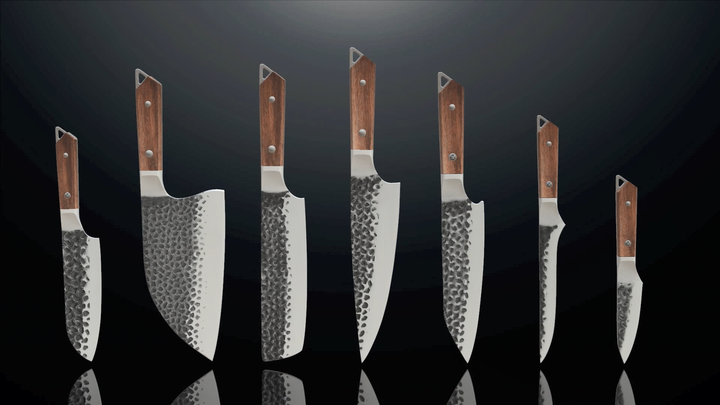 Handmade Full Tang Chef Knife - 5cr15mov Stainless Steel