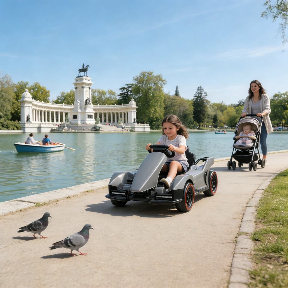 Factory Direct Premium Electric Go-kart Electric Karting Car Powerful ...