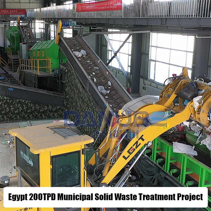 Msw Municipal Solid Waste Management Sort Plant Garbage Waste Sorting ...