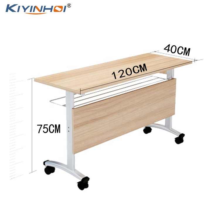 Flip Top Movable Student Desk - Adjustable & Eco-friendly