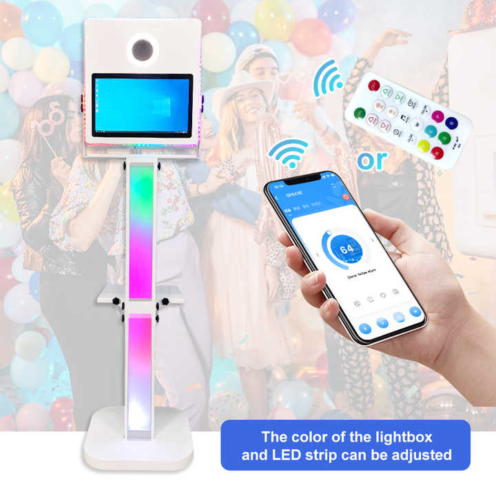 2025 New Smart Selfie Photobooth Machine with 15.6 Inch Touch Screen ...