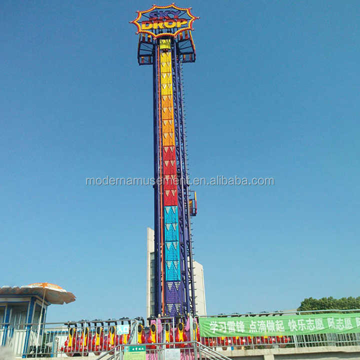 Thrill Rides - Free Fall Swing Drop Tower for Theme Parks