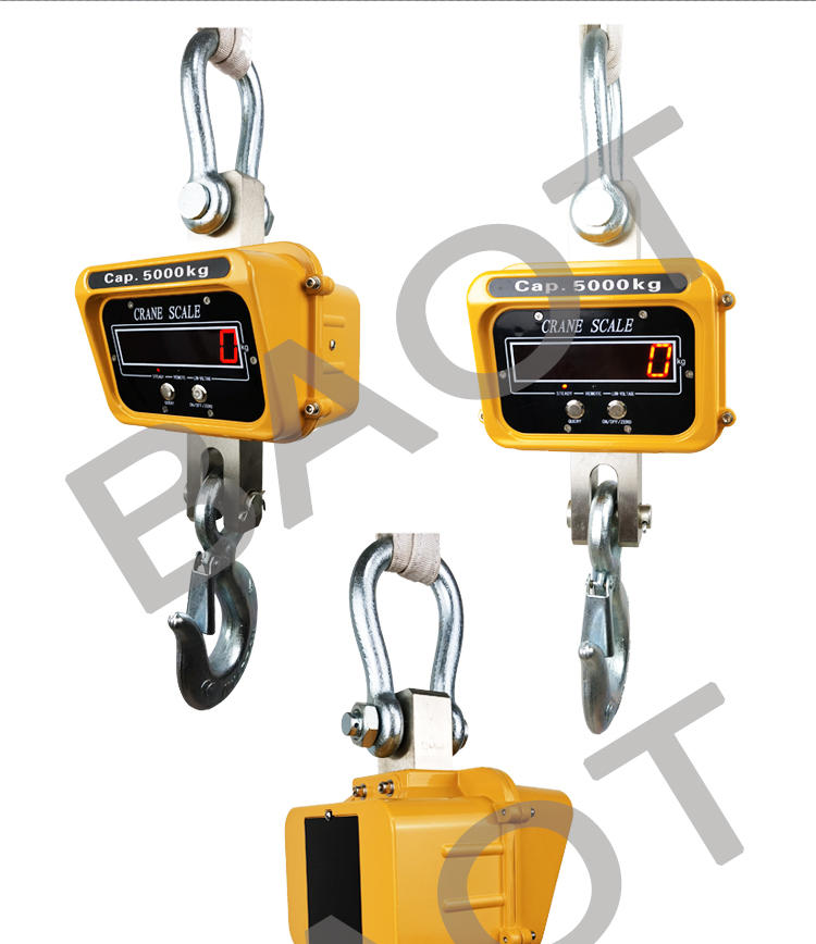 Wireless Weighing Scale Digital Crane Scale 3T Digital Crane Scale ...