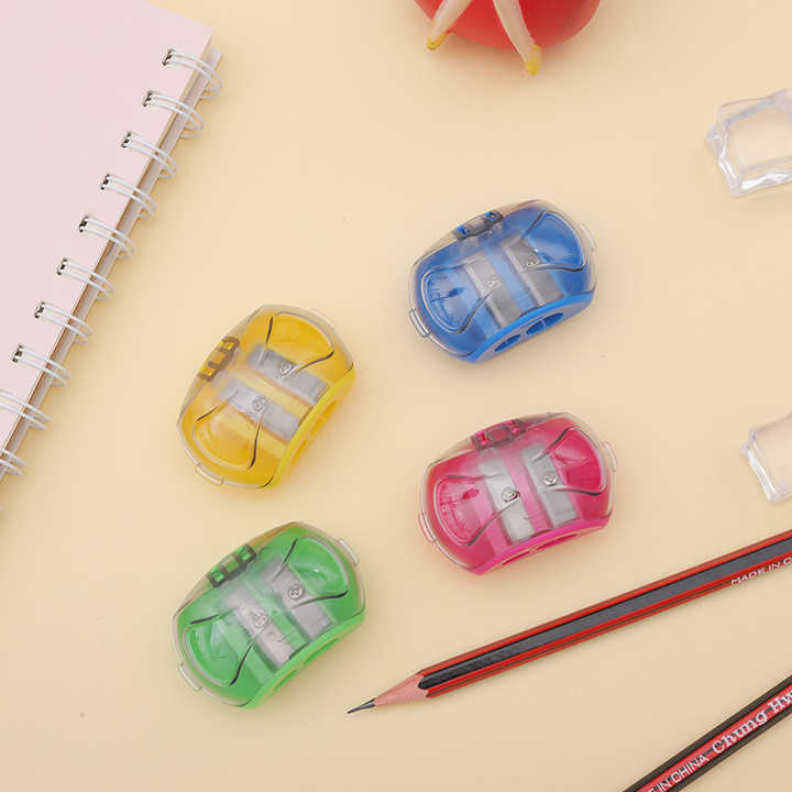 14pcs/Box Small Die Cast Pencil Sharpeners for Kids Single Hole ...
