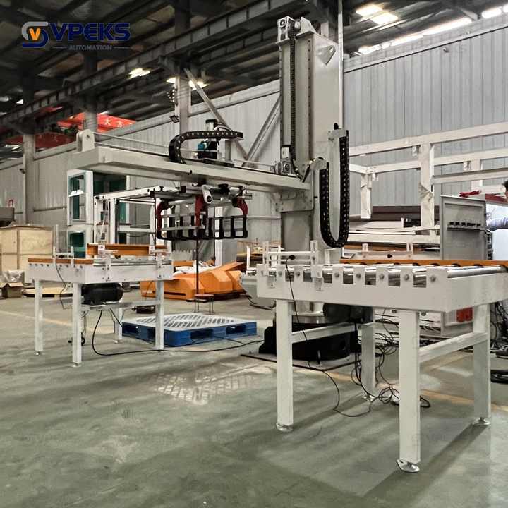 VPEKS 25kg 50kg Bag Pallet Palletizing Robot Automated Pallet Stacking ...