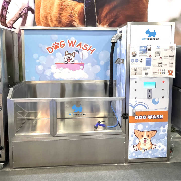 PETSPROOFING New Invention Dog and Cat Washing Station Self-service ...