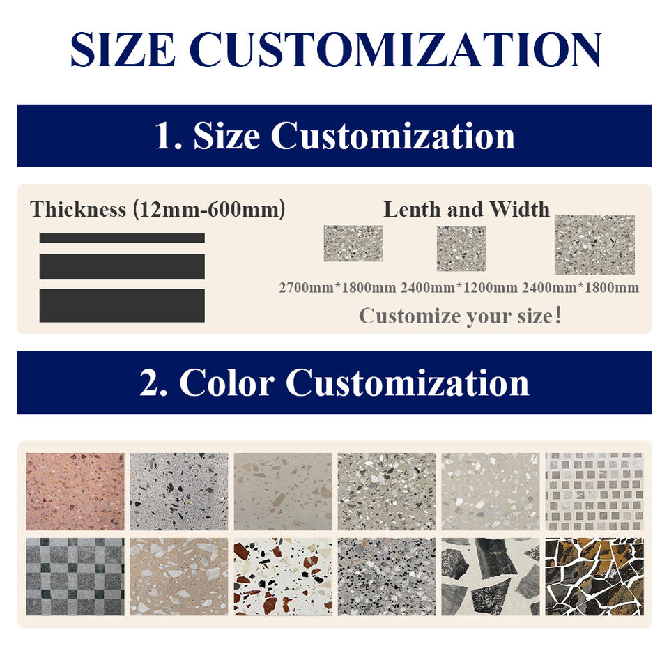 Patchwork Pattern Natural Black Marble Volcanic Rock Material Decor ...