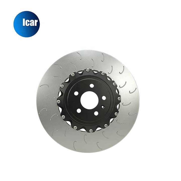 HIGHCRBN 374*36mm 2-piece Brake Disc Floating Front for BMW M5/M6 E60 ...
