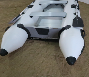 Best Selling Luxury Aluminum Floor Inflatable Rowing jetski Boat Row ...