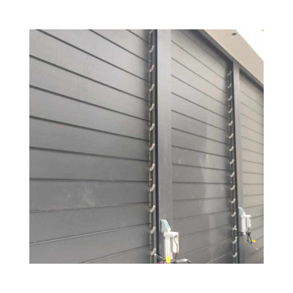 Durable Aluminum Louver Blades for Facade Curtain Walls
