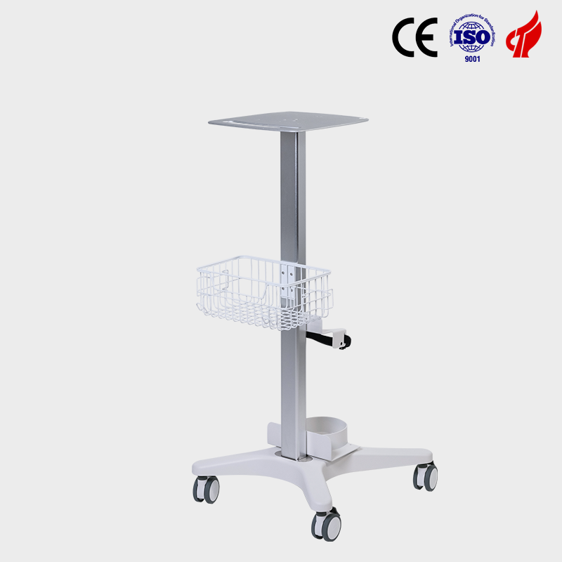 WEIYE Hospital Mobile Ventilator Cart with Oxygen Tank Holder for ...