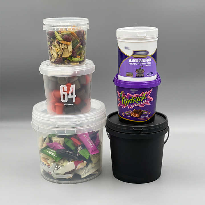 High Quality 1/2/3/4/5 Litre Plastic Bucket Factory Wholesale Safe High ...