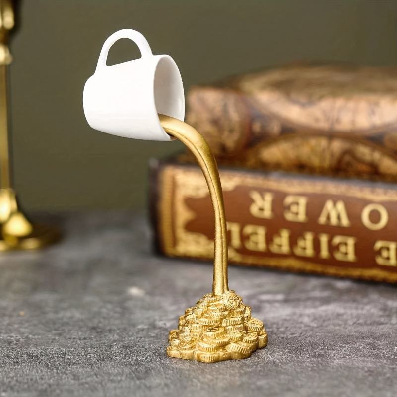 Cross-border Hot-selling Chinese Style Floating Golden Coffee Cup ...
