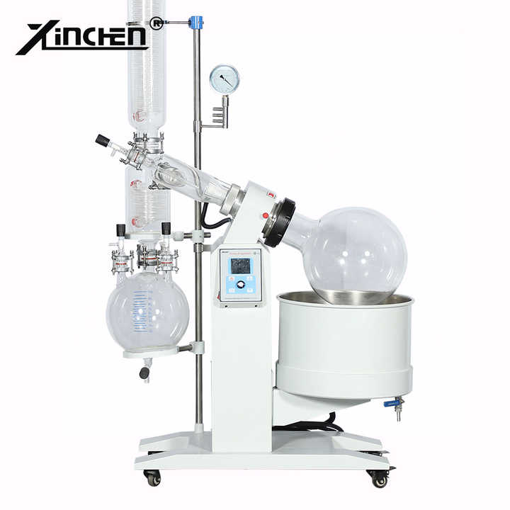 Vacuum 20L Alcohol Distillation Vacuum Rotary Evaporator with Soxhlet ...