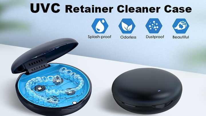 Uvc Brace Sterilizer Box Retainer Cleaner Case With Strainer Luxury Uvc ...