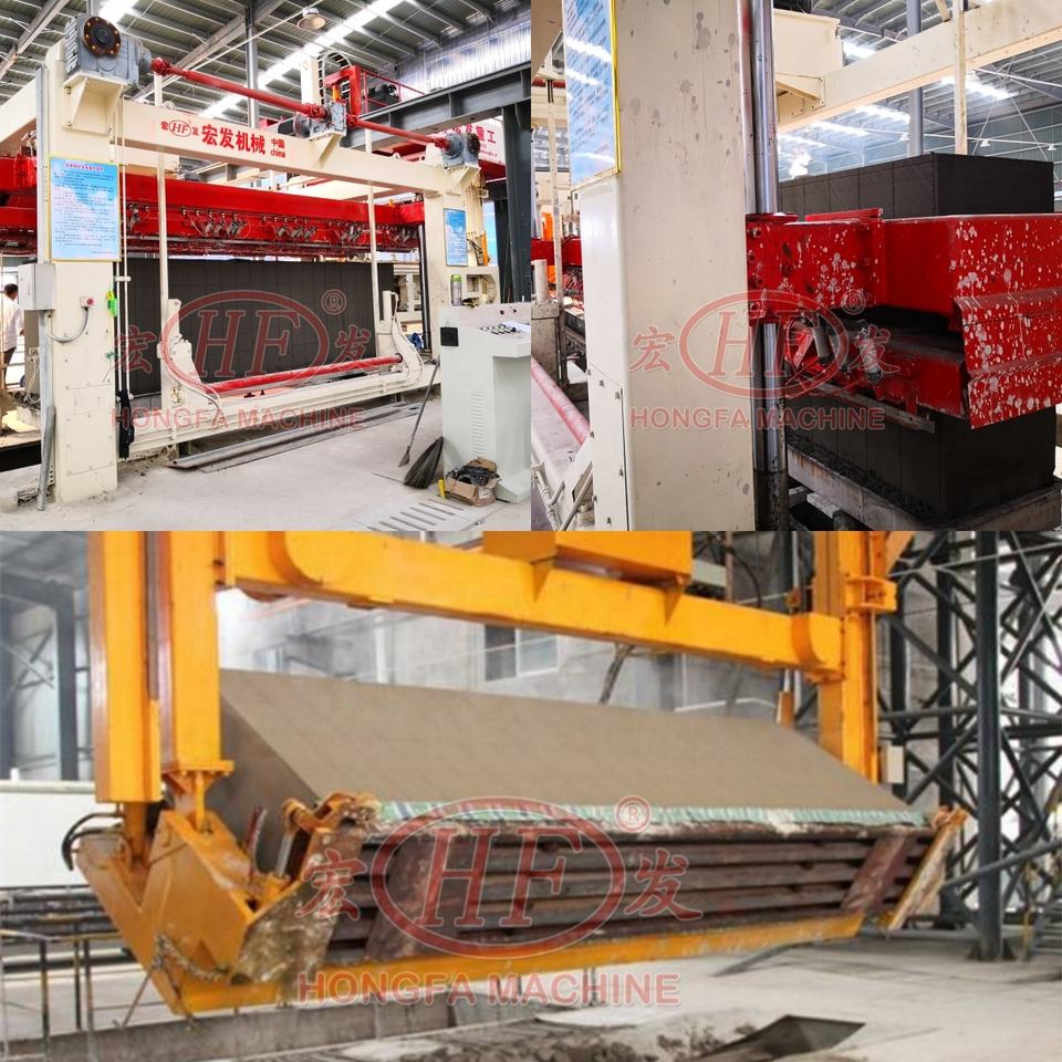 AAC Concrete Block Maker Complete AAC Block Production Line for Compact Factory Setup Solution ...