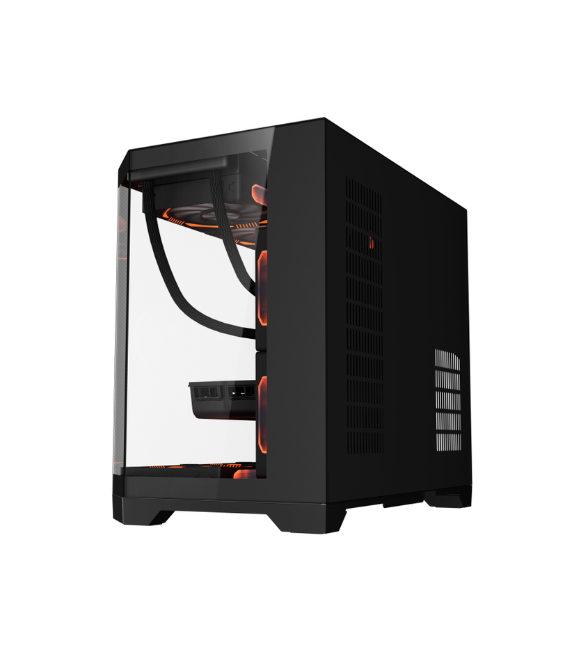 Custom Mid Tower Gaming Pc Case Gaming Casing Pc Cabinet M-ATX Computer ...