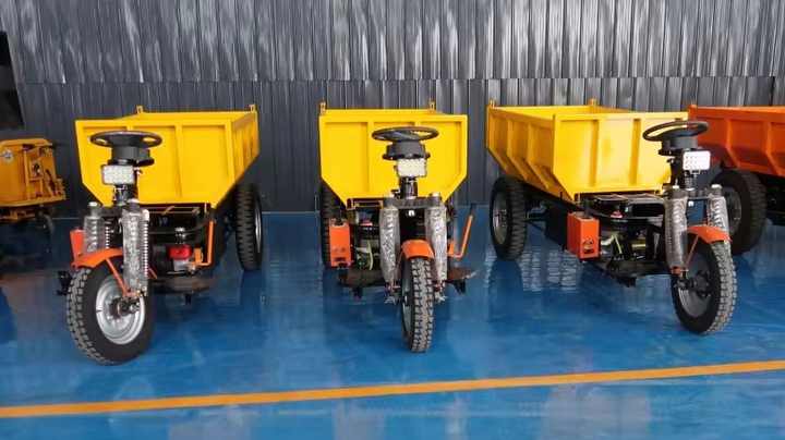 Jinwang 3 Wheel Electric Quarry Dump Truck For Mines High Efficiency ...