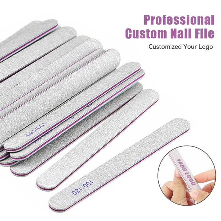 High Quality Nails File Round 100/180 100/100 80/80 Professional ...