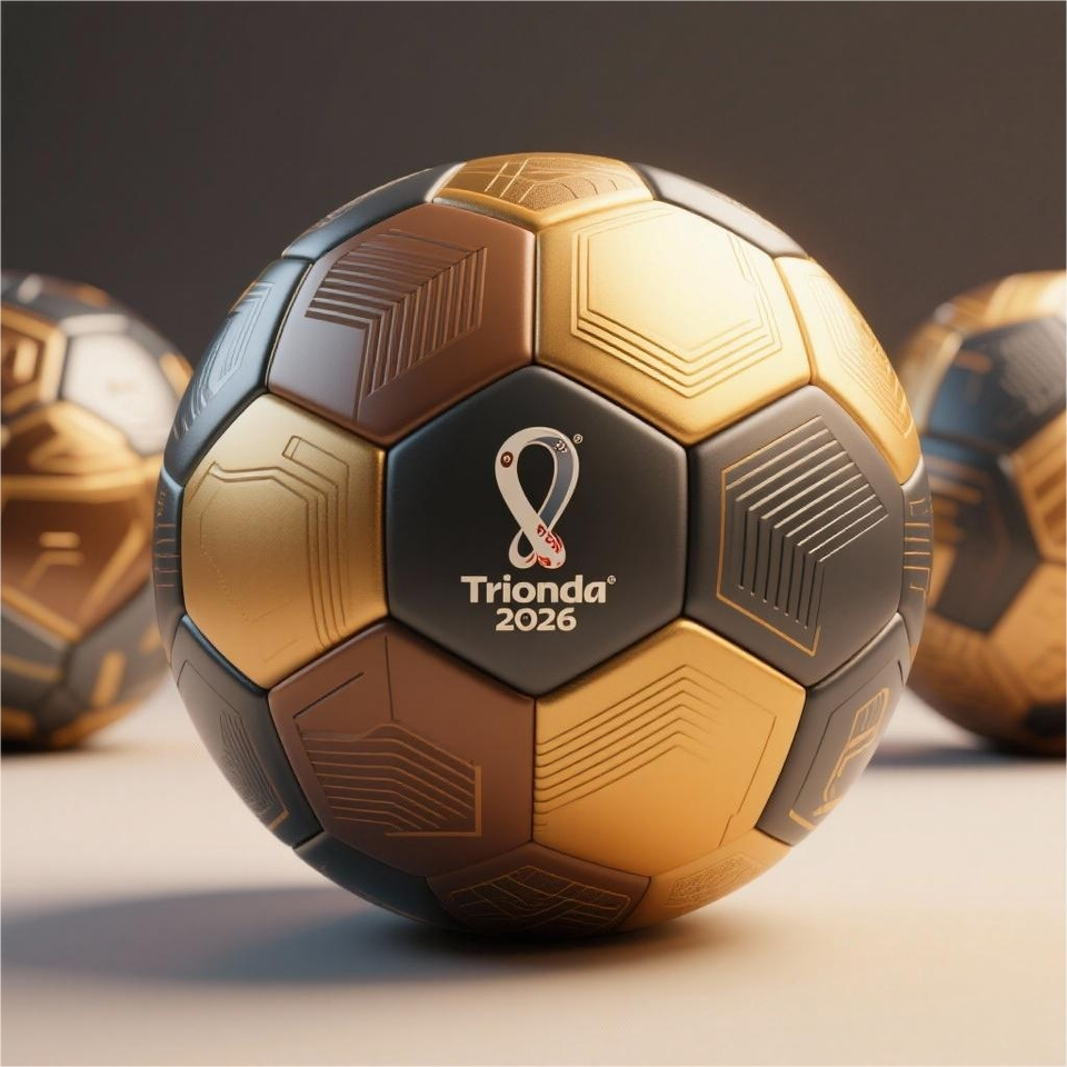 High Quality Custom Soccer Ball New Design 2026 for World Cup Size 5 ...