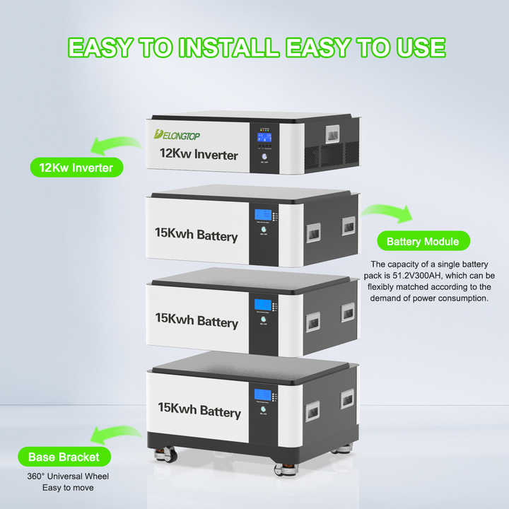 BYD Cell 51.2V 48V LiFePO4 200AH 316AH 600Ah 900AH lithium Battery With ...