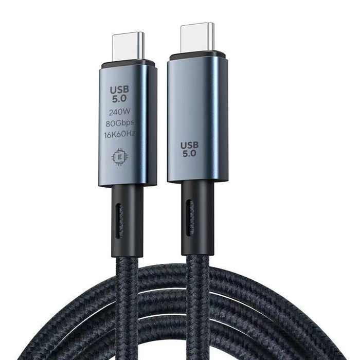 Fast charge Nylon Braided usb 5.0 data cable with display digital 1m ...