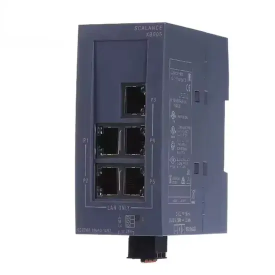 High-Speed Industrial Ethernet Switch for PLC Automation Systems ...