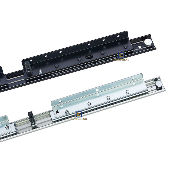 Synchronized Extendable Table Slide Rail Mechanism for Dining Table