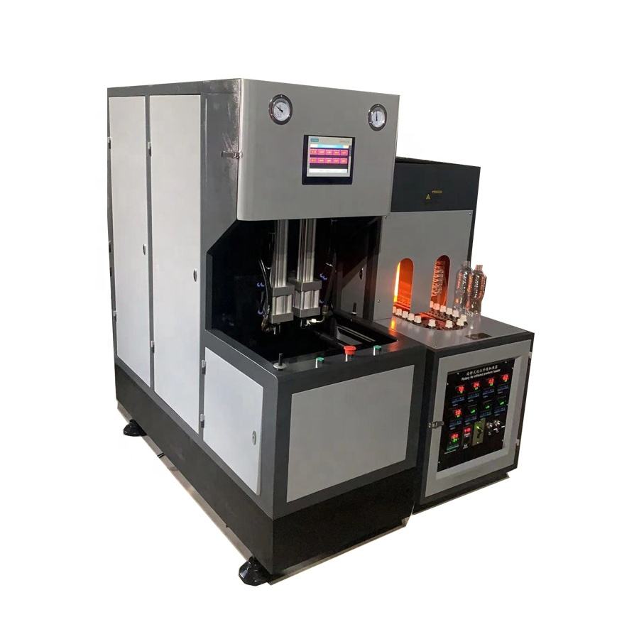 Semi-Automatic PET Plastic Bottles Blowing Machine with PLC and AirTac ...