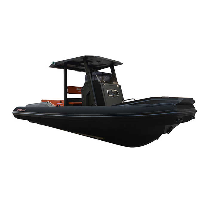 Modern Design Rescue Inflatable Yacht Mini RIB Boat Central Console ...