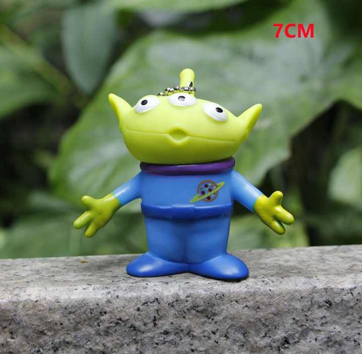 DOULUO 15CM Movie Toy Story Figure - Three Eyes Alien Model