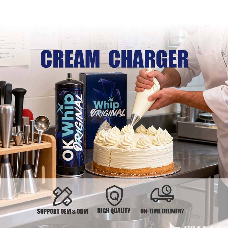 Whip Cream Filled Gas Tank CO2 N2 Whipped Dessert Tools Steel Carbon ...
