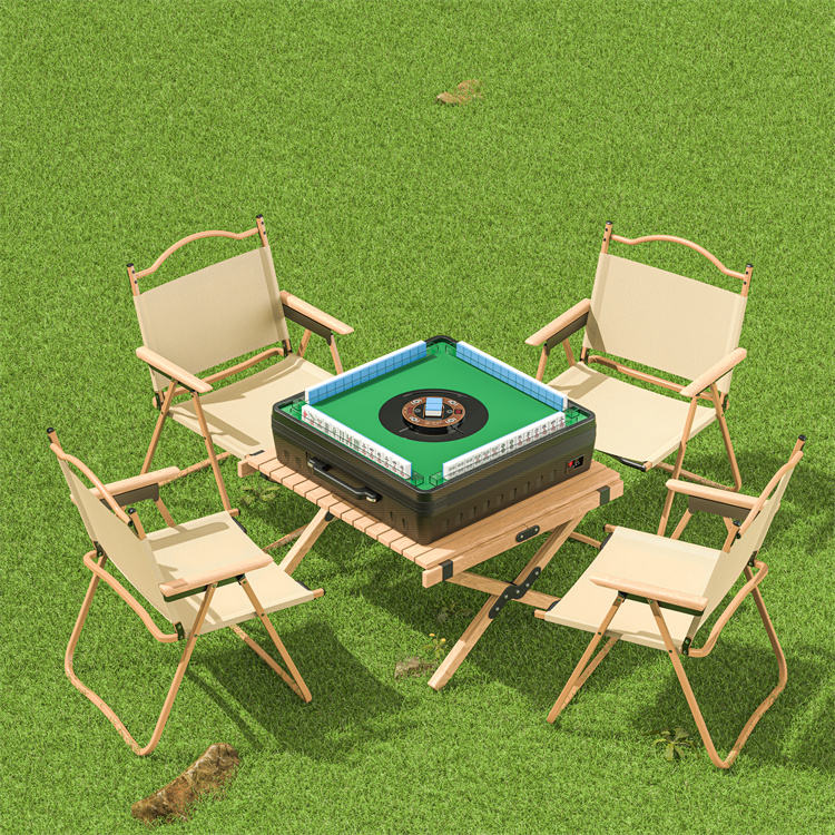 Portable Folding Automatic Mahjong Table with Silent Motor Fast ...