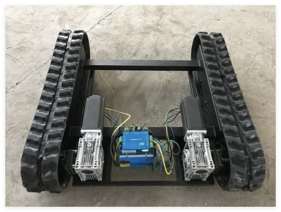 Manufacturer Agriculture Rubber Track Chassis Crawler Chassis Rubber ...