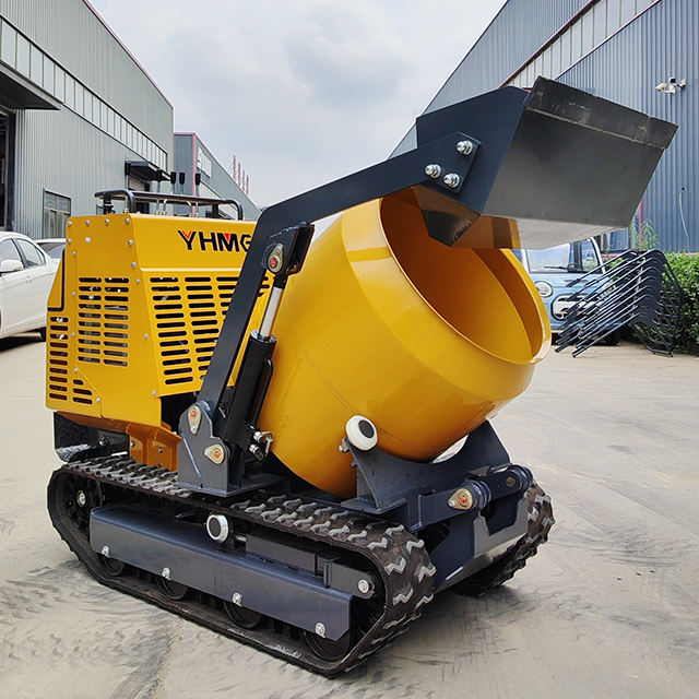 China Portable 300L Mini Concrete Mixer Micro Cement Automatic Small ...