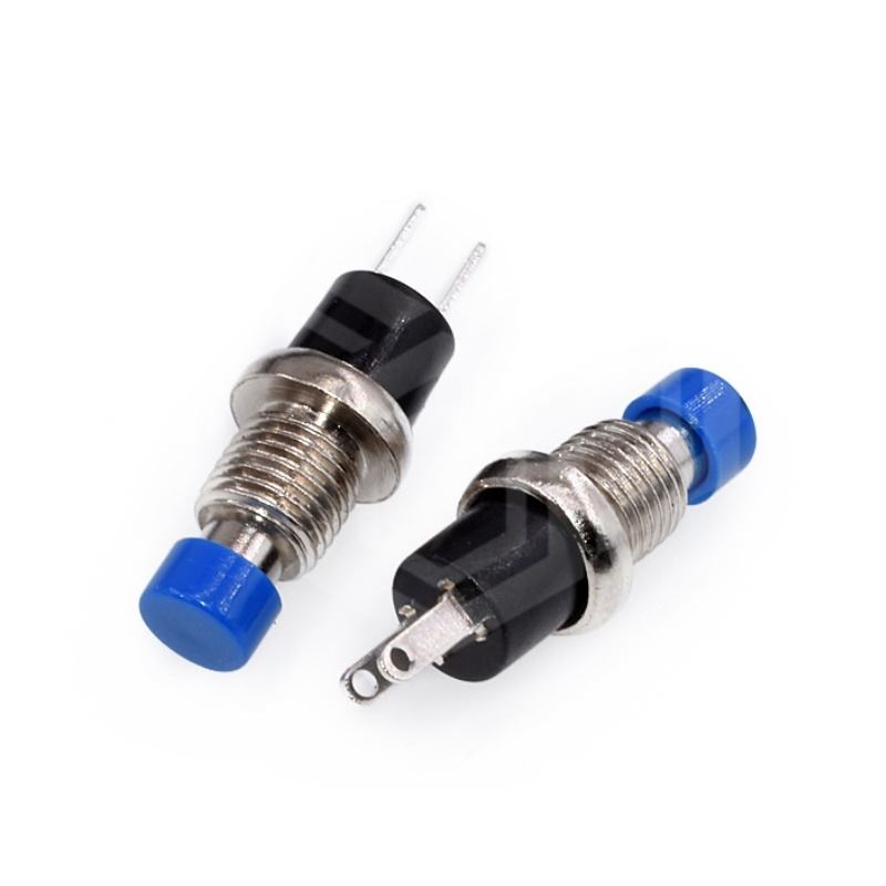 PBS-110 Self-reset Switch Non-locking Push Button 2-pin Jog Power ...