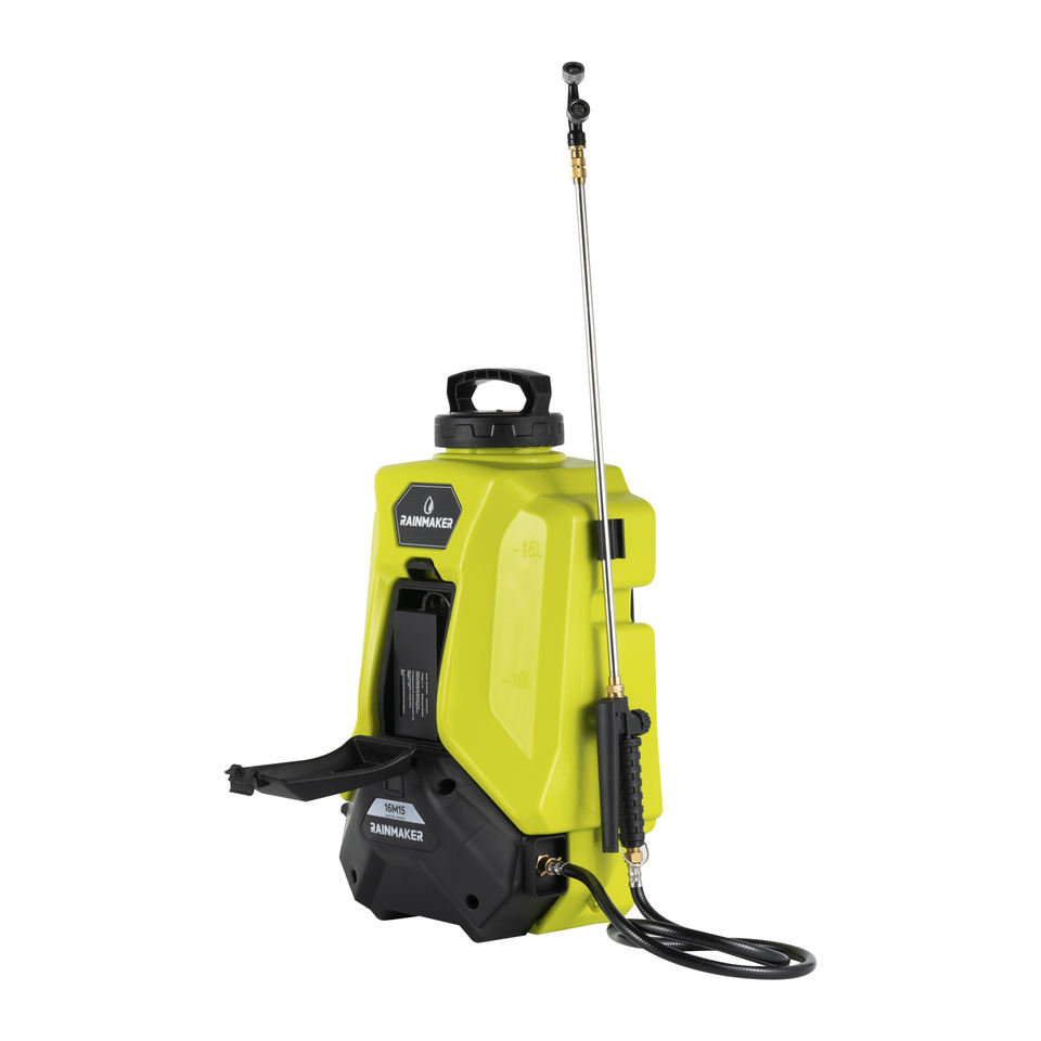 16 Liters Rechargeable Knapsack Sprayer Electric Garden Sprayer Battery ...