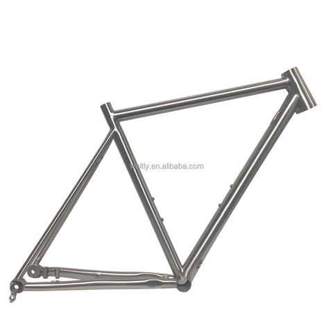 Titanium Disc Road Bike Frame 53cm - Lightweight, Durable Girder Frame ...