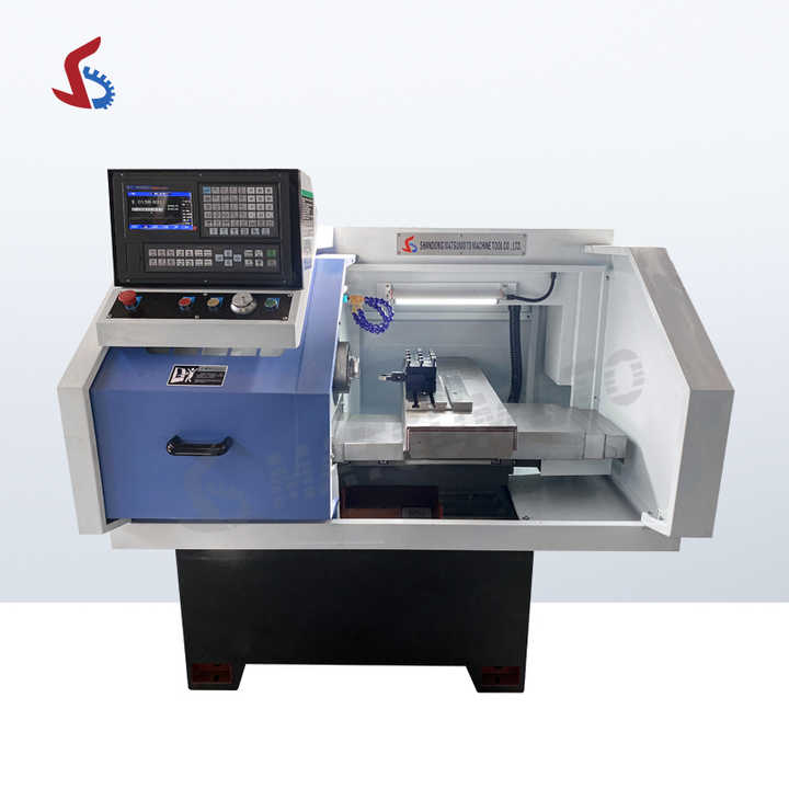 Metal Cutting CK0640 CNC Mini Lathe with Bar Feeder