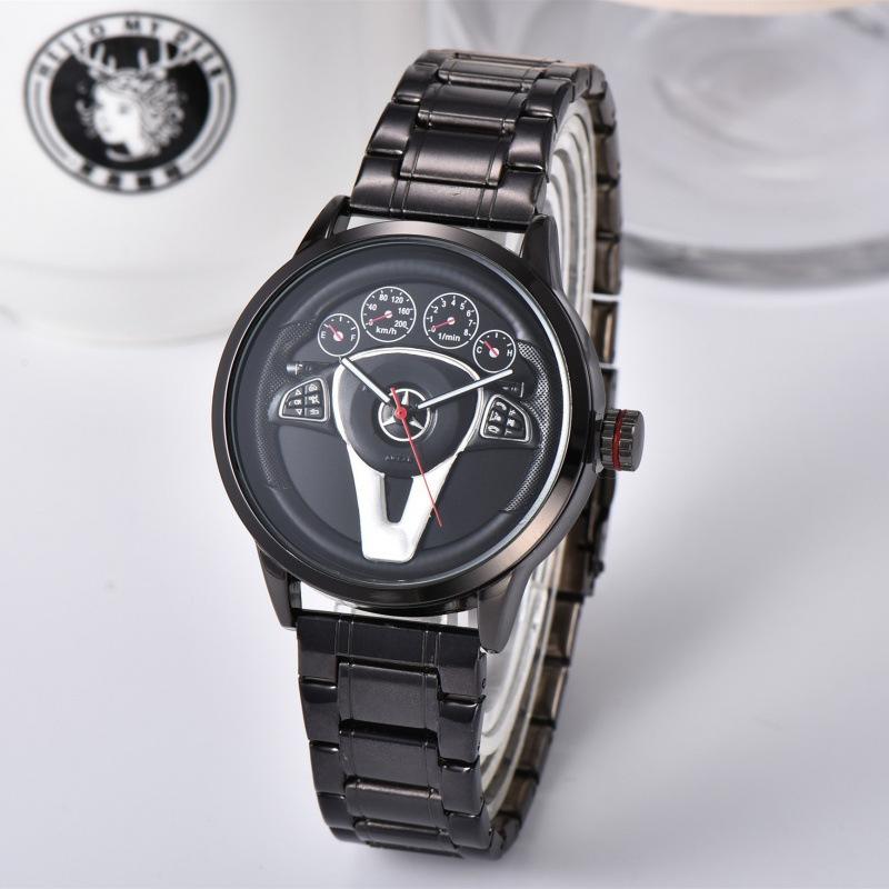 Luxury Unique Sport Alloy Wheels Car Rim Watch with Quartz Movement ...